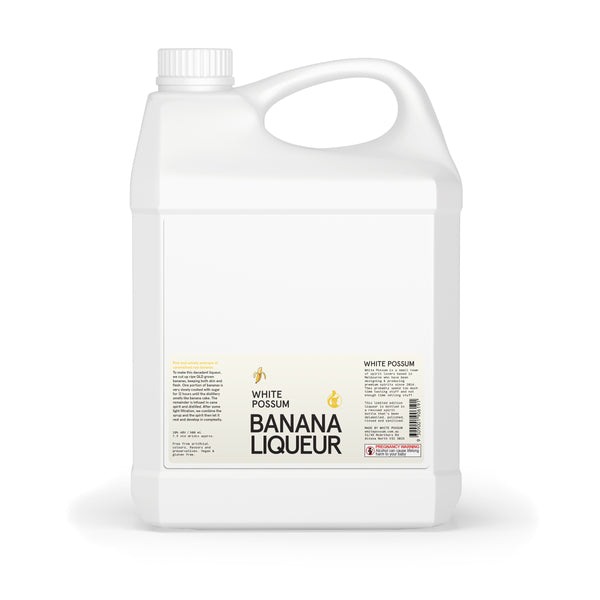 White Possum Banana Liqueur 20% 5L -Bulk- | Mind Spirits & Co.